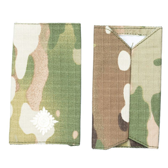British Army 2nd Lieutenant Rank Slides Ivory/MTP Pair – Hong Kong MG ...