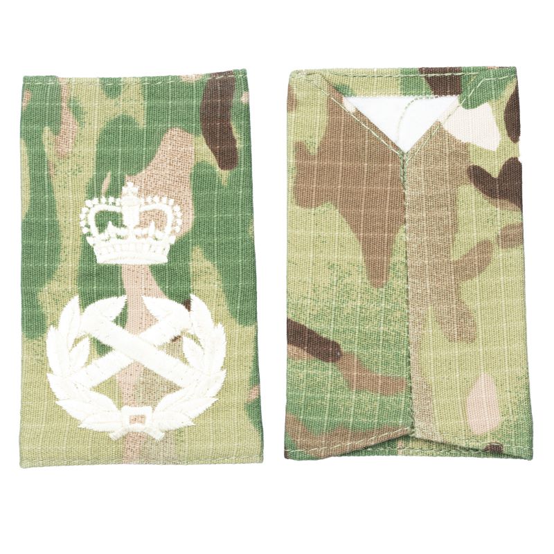 British Army Field Marshal Rank Slides Ivory/MTP Pair – Hong Kong MG ...