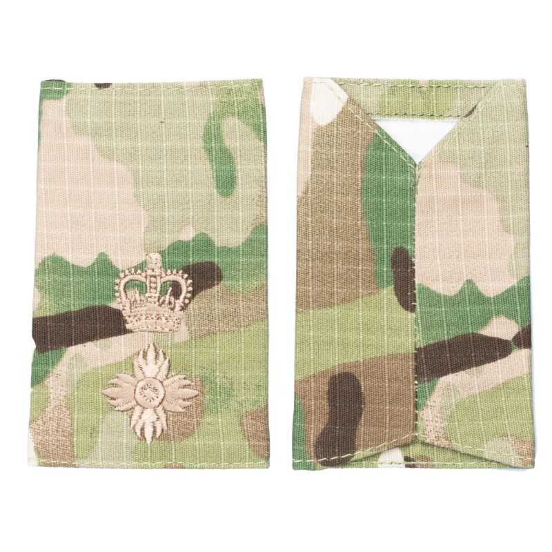 British Army Lieutenant Colonel Rank Slides Bronze/MTP Pair – Hong Kong ...