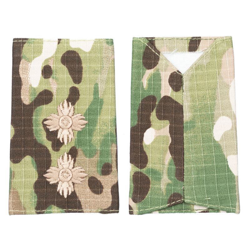 British Army Lieutenant Rank Slides Bronze/MTP Pair – Hong Kong MG ...