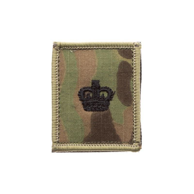 British Army Major Patch Black/MTP Velcro – Hong Kong MG Trading Limited