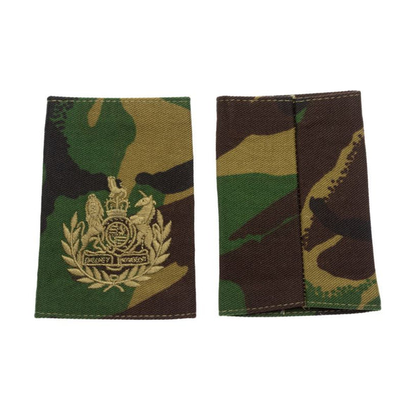British Army Staff Sergeant Major Rank Slides Bronze/DPM Pair – Hong ...