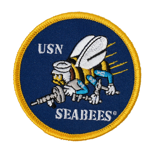 US Military USN Seabees Iron On Patch – Hong Kong MG Trading Limited