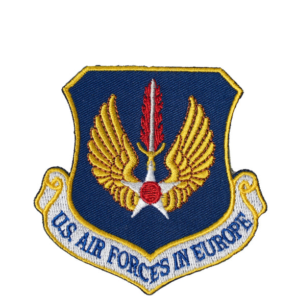 US Military USAF US Air Force In Europe Shield Iron On Patch – Hong ...