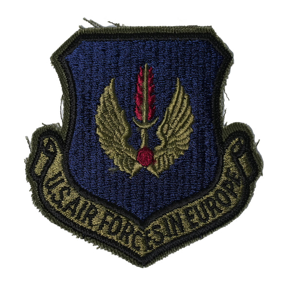 US Military USAF Air Force In Europe Shield Iron On Patch – Hong Kong ...
