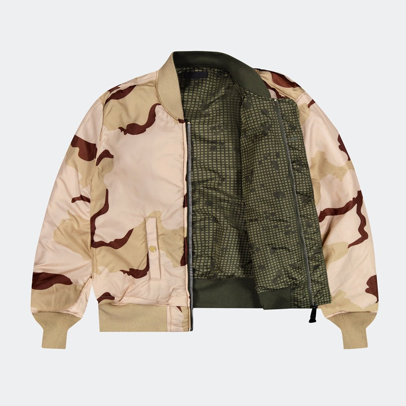 Qilo x Alpha Industries Official Collaboration MA-1 Bomber Jacket ...