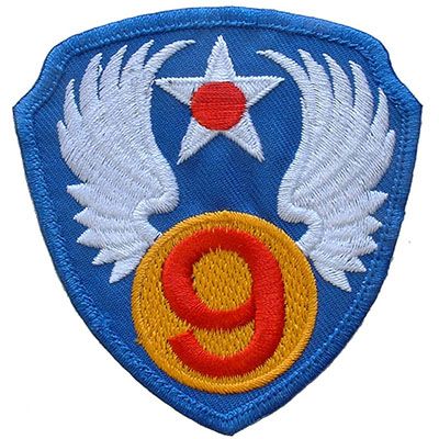 US Military USAF 9th Air Division Patch – Hong Kong MG Trading Limited