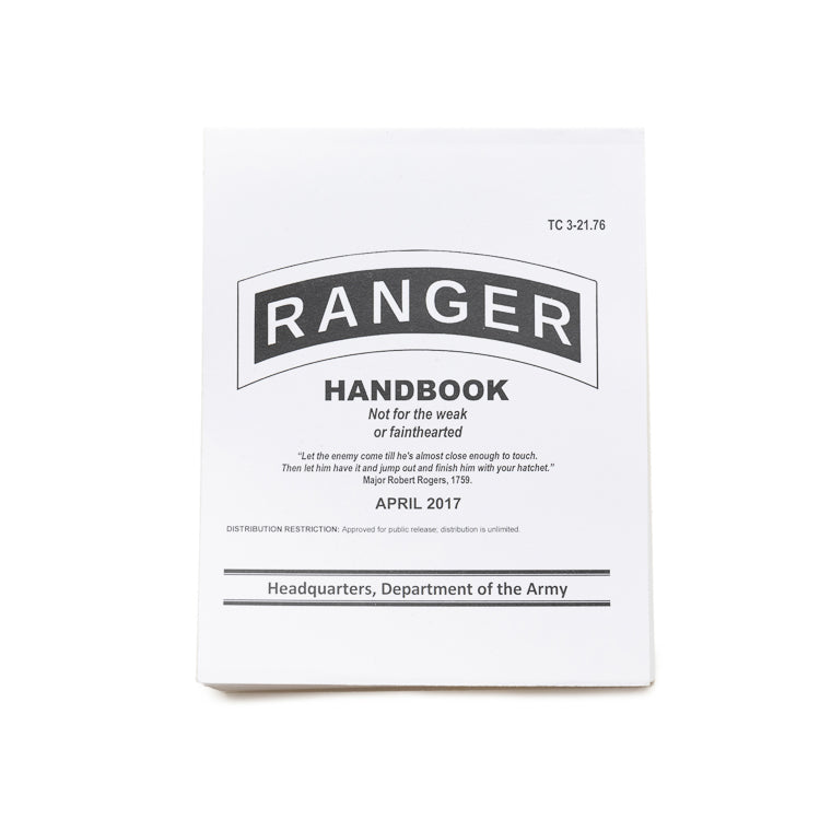 US Army Ranger Handbook 21-76 – Hong Kong MG Trading Limited