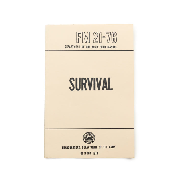 US Army Survival Manual FM 21-76 – Hong Kong MG Trading Limited