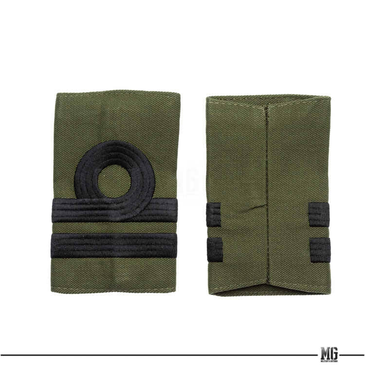 British Royal Navy Lieutenant Rank Slides Black/OD Pair – Hong Kong MG ...