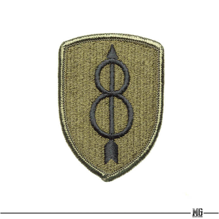 US Army 8th Infantry Division Patch Olive – Hong Kong MG Trading Limited