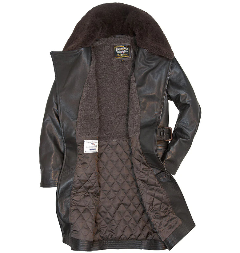 Cockpit USA Type M-69D Air Transport Goatskin Coat – Hong Kong MG ...