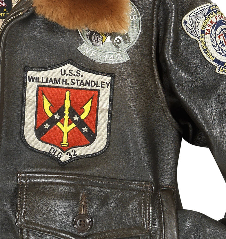 Cockpit USA Women's Top Gun Flight Lambskin Jacket – Hong Kong MG ...